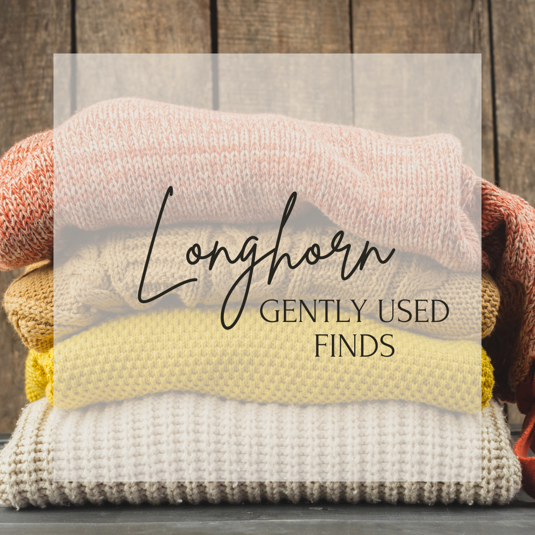 Gently Used Finds – The Longhorn Shop